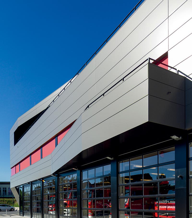 Sandwich Panel Cladding Profiled Sheets On Facade Panels